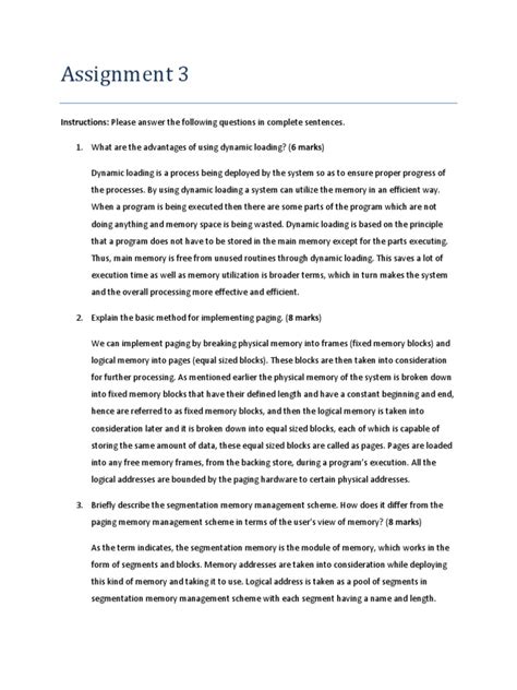 Os Assignments 3 Pdf File System Computer File