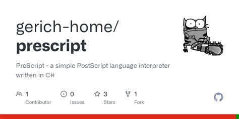 Github Gerich Homeprescript Prescript A Simple Postscript Language Interpreter Written In C