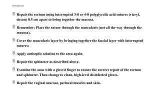 Management Of Episiotomies And Perineal Tears Pptx