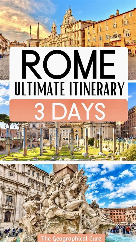 The Perfect 3 Days In Rome Itinerary Artofit