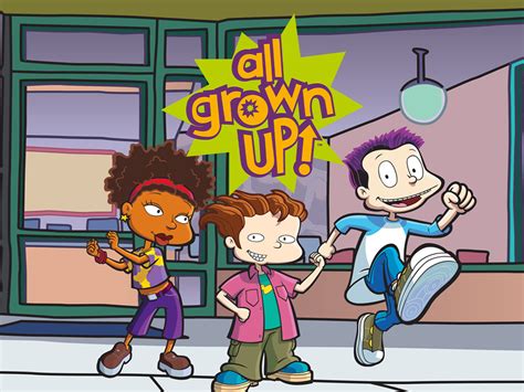 Nickelodeon Logo 2005 All Grown Up