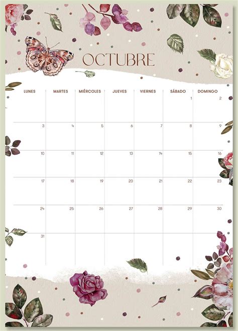Calendario Octubre 2022 Imprimible Y Fondo De Pantalla Artofit