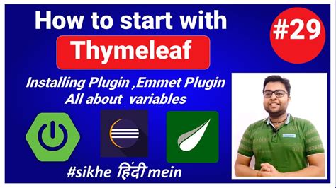 Starting With Thymeleaf Installing Thymeleaf Plugin Emmet Plugin