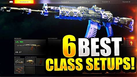 6 Best Class Setups To Increase Kd Ratio Cod Bo4 Best Class Setup