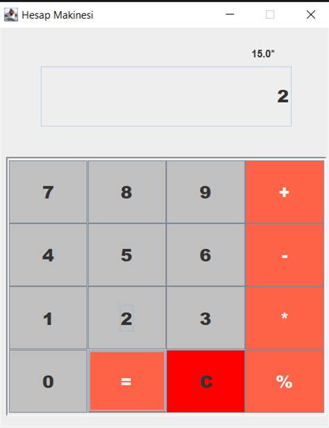Github Mgmetehanjava Ile Hesap Makinesi Gui