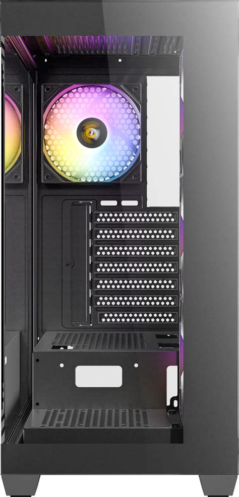Antec Cx300 Argb Clear Tempered Glass Steel Black Atx Mid Tower Desktop