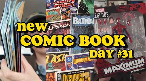 New Comic Book Day 31 Dc Comics Pull List Update Youtube