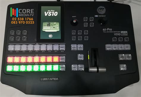Coremediatv 👏 Lumantek Ez Pro Vs10 Video Switcher 10 Facebook
