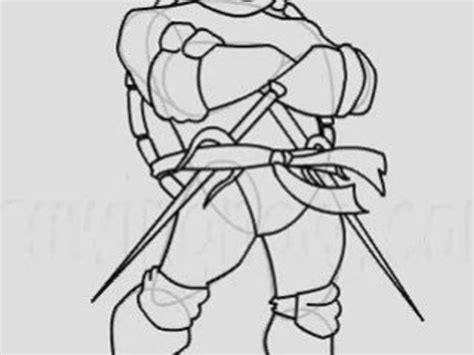 How To Draw A Ninja Turtle Raphael