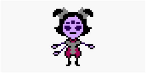 Muffet Undertale Pixel Hd Png Download Kindpng