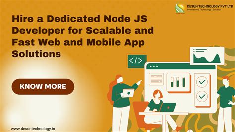 Dedicated Node Js Developer For Mobile App Solutions