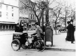 Did You Know In The Early 1900s Mail Was Delivered By Motorcycle