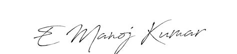 90 E Manoj Kumar Name Signature Style Ideas Outstanding E Signature