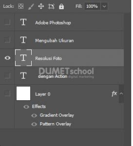 Cara Hide Layer Di Adobe Photoshop Kursus Website Digital Marketing Desain Grafis