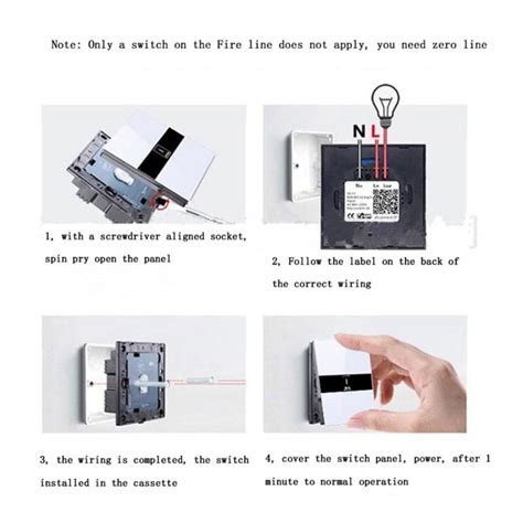 Smart Light Switch Home Automation Module Wifi Wir Grandado