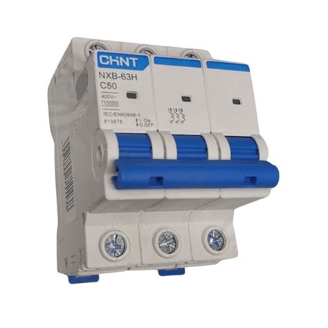 Interruptor Automático Trifásico 3x50a 10ka Chint