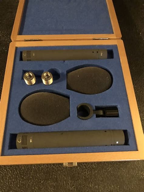 Schoeps Cmc6 Mk4 Cardioid Mic Stereo Set 2010 Gray Reverb