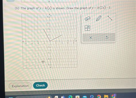 B The Graph Of Y H X Is Shown Draw The Graph StudyX