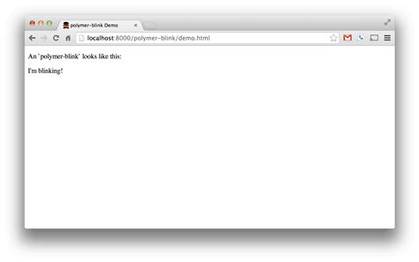 your first web component with polymer