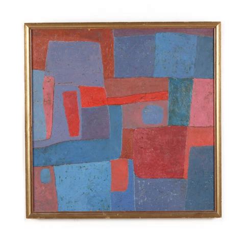 Patrick Burke British 1932 2010 Untitled Abstract Lot 402 October Estate Auctionoct 13