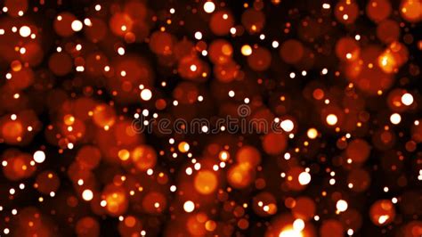 Falling White Red Bokeh Particles On Black Background Stock Video Video Of Bokeh Blizzard