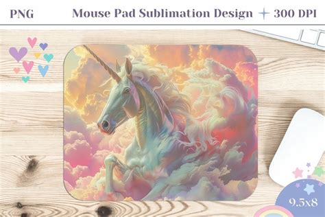 Cute Unicron Mouse Pad Sublimation Fantasy 3444081
