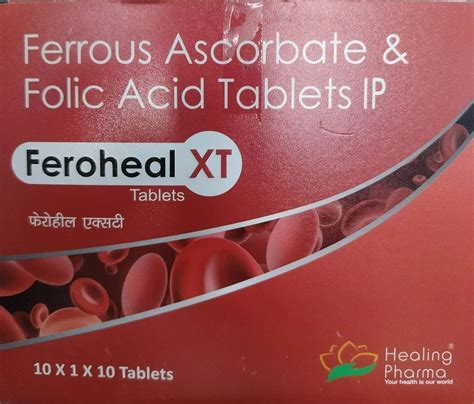 Ferrous Ascorbate Tablet Strip 110 At ₹ 123box In Ghaziabad Id