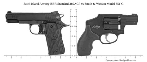 Rock Island Armory Bbr Standard 380acp Vs Smith And Wesson Model 351 C