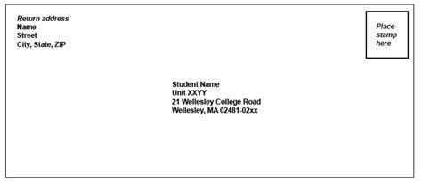 Mailing Address Example Floor