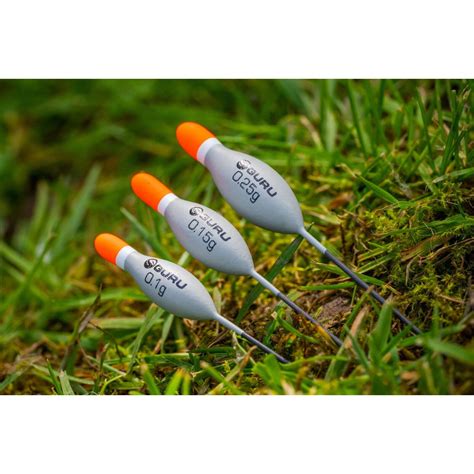 Guru Carbon Cookie Dibber Pole Float Short Stem F1 Carp Fishing Floats