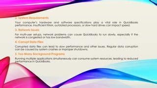 QuickBooks Running Slow Here S How To Speed It Up PPT