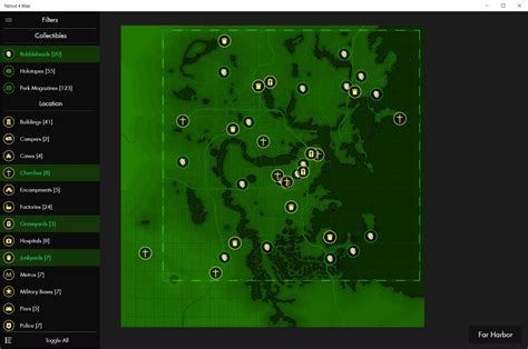Fallout 4 Interactive Map 114 фото