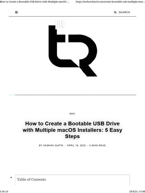 How To Create A Bootable Usb Drive With Multiple Macos Installers 5