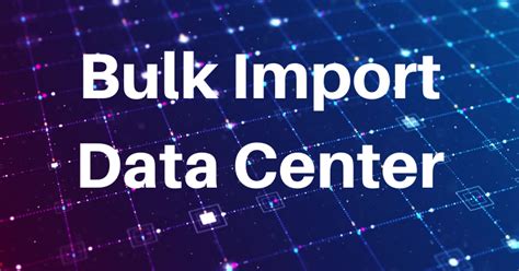 Introducing Seamlss Data Centre The Fast Solution For Bulk Client