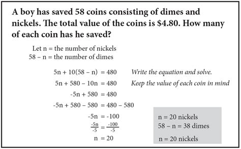 Algebra Word Problems Made Simple Master Algebra The Easy Way Worksheet Bee