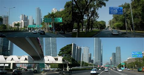 车辆行驶 城市道路 视频素材下载 编号 32231299 光厂 vj师网
