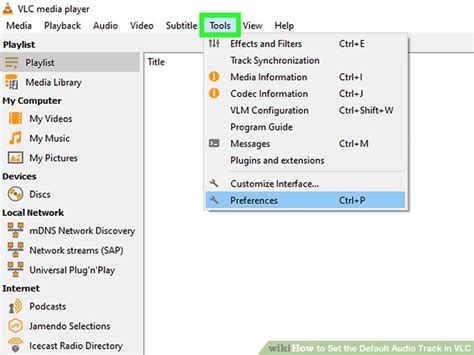How To Set The Default Audio Track In VLC With Pictures