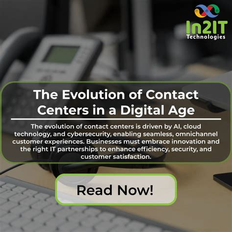 Ai Cloudcomputing Customerexperience Contactcenters Cybersecurity… In2it Technologies