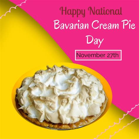 Bavarian Cream Pie