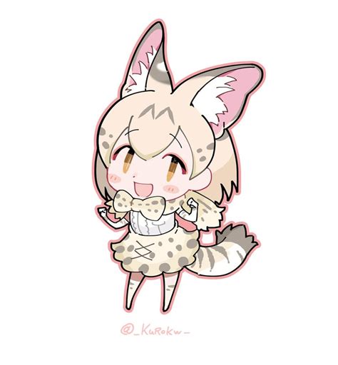 White Serval Kemono Friends And 1 More Drawn By Kurokw Danbooru