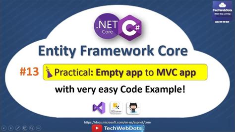 Migrate Net Core Empty Web App To Mvc App With Ef Core