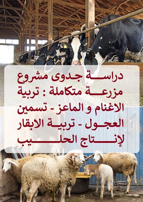 المكتبة الزراعية الشاملة كتاب دراسة جدوى مشروع مزرعة متكاملة