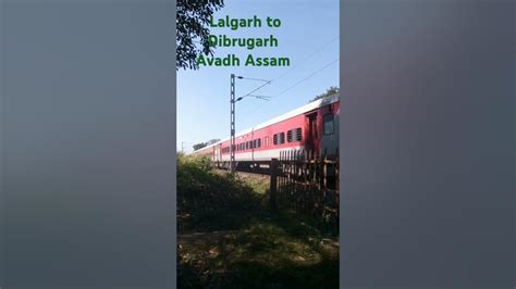 Avadh Assam Express 2024 Train Railway Youtube
