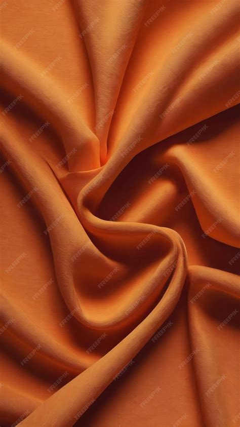 Premium Photo Abstract Surface And Texuture Of Orange Cotton Fabric