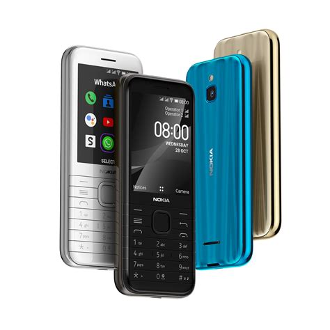 Hmd Global Prezentuje „klasyczne Nowości” Nokia 6300 4g I Nokia 8000