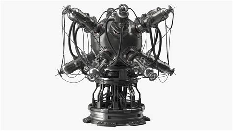 Sci Fi Nuclear Reactor Dark 3d 3d Molier International