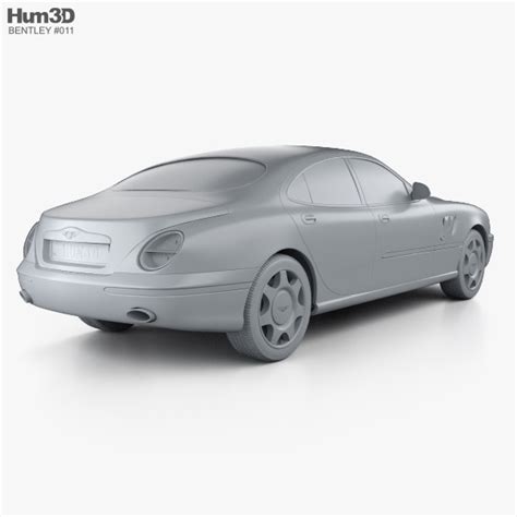 Bentley Rapier 1996 3d Model Download Sedan On