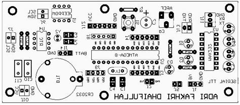 Adri Electronic Minimum System Atmega 8 Rtc Eeprom Serial Ttl Converter