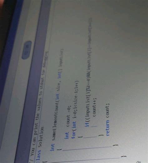 I You Can Print The Values To Stdout For Studyx