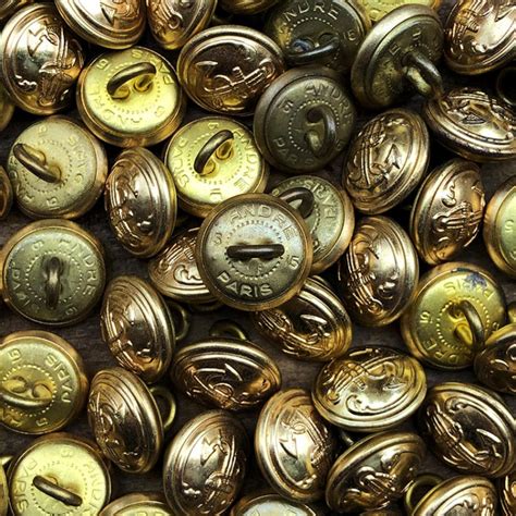 Marine Anchor Button Mm